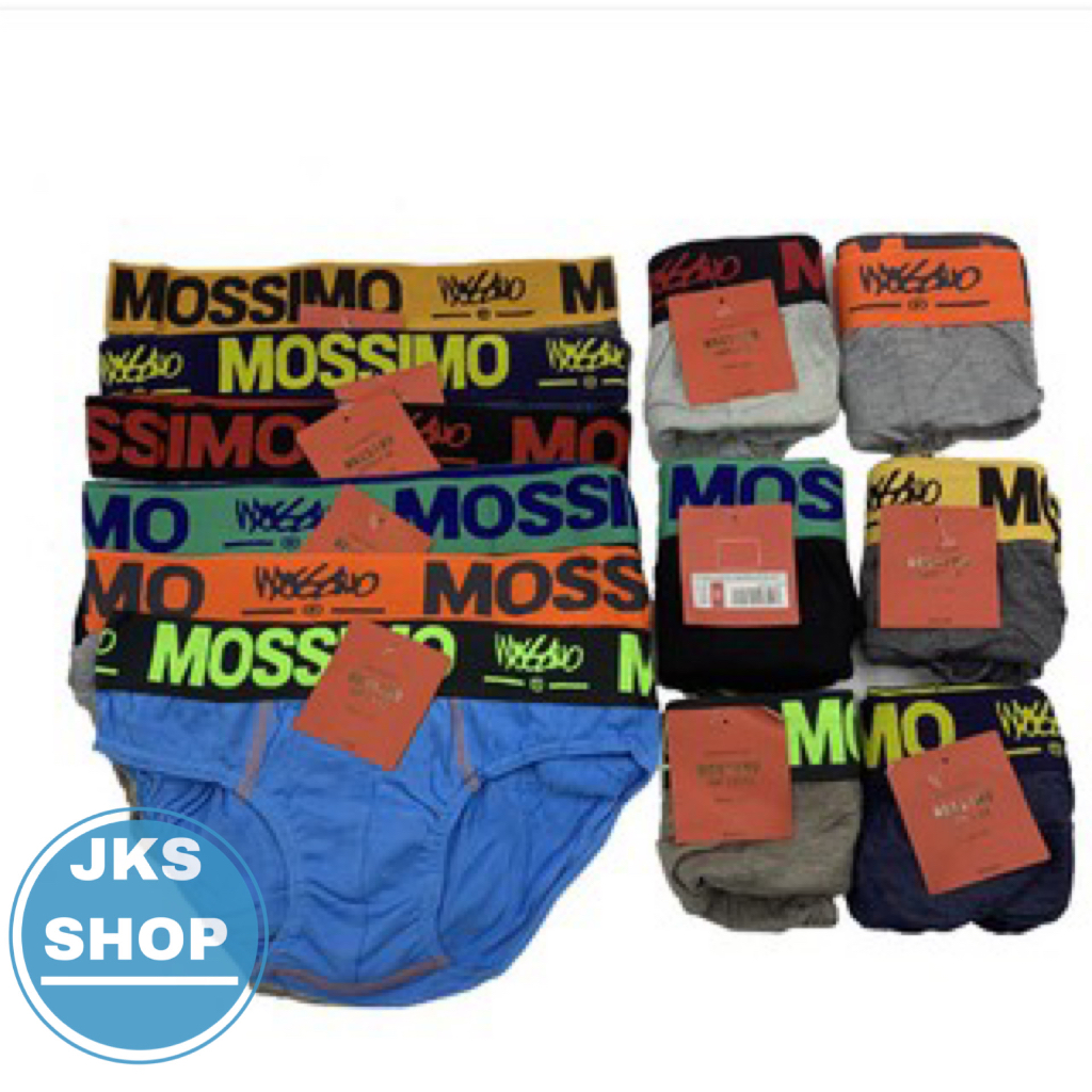 Men's MOSSIMO Brief 12pcs 100%Cotton | Shopee Philippines