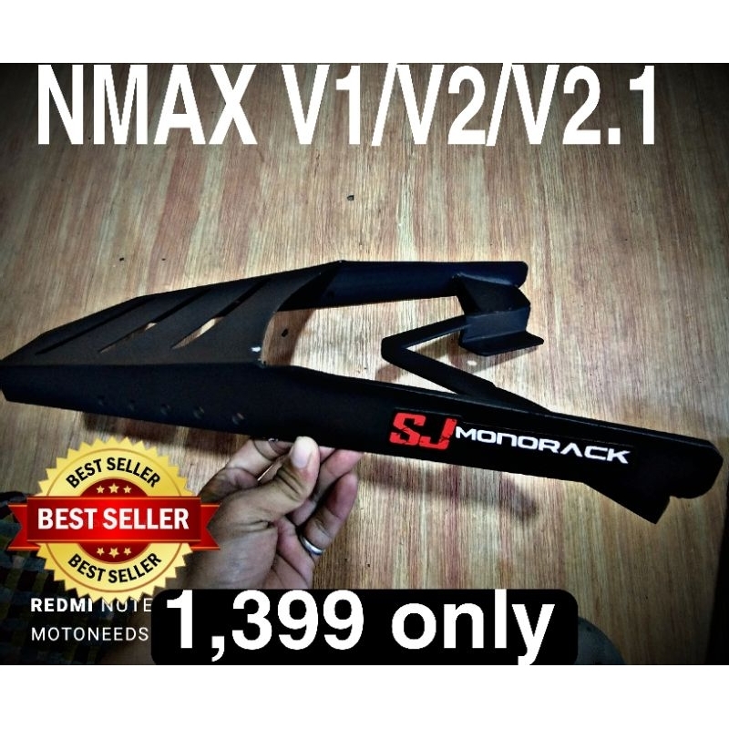 SJ monorack for Nmax v1/v2/v2.1 | Shopee Philippines