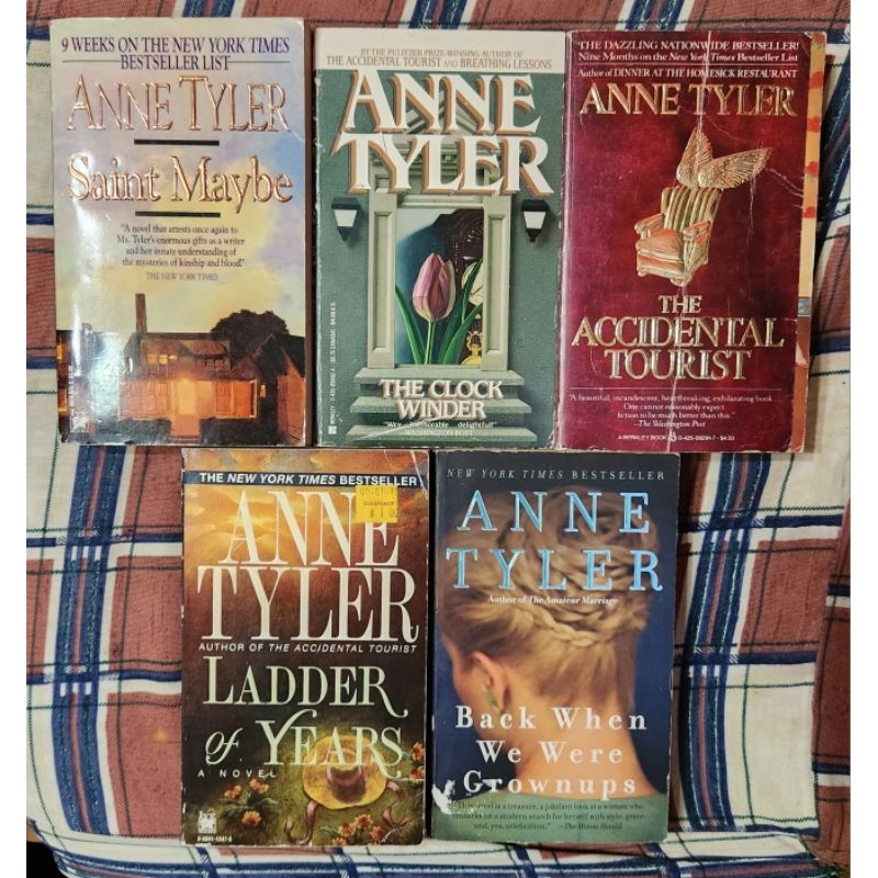 Anne Tyler Books (MMPB - Preloved) | Shopee Philippines