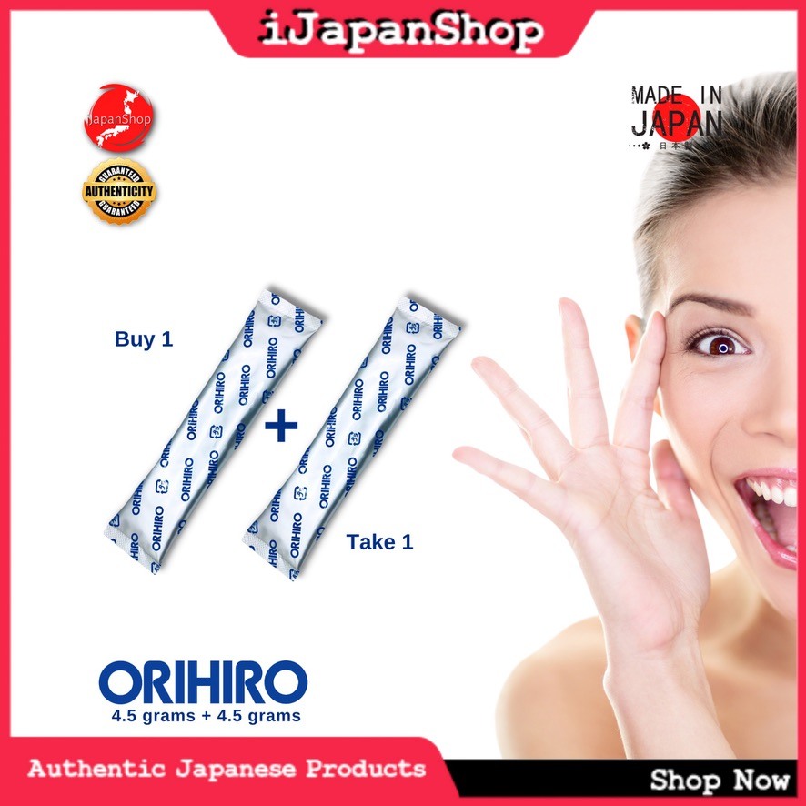 Buy 1 Take 1 Orihiro Collagen + Hyaluronic 11000mg Powder Sachet Stick ...