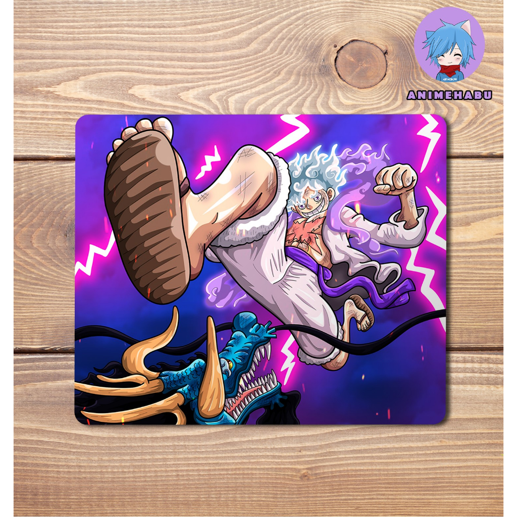 GEAR 5 Luffy One Piece Anime Mousepad V2 - ANIMEHABU | Shopee Philippines