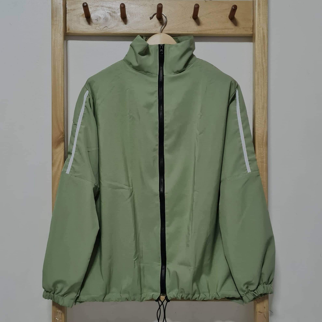 SnC|Oppa Windbreaker Taslan Jacket | Turtle Neck Jacket | Zip Up with ...