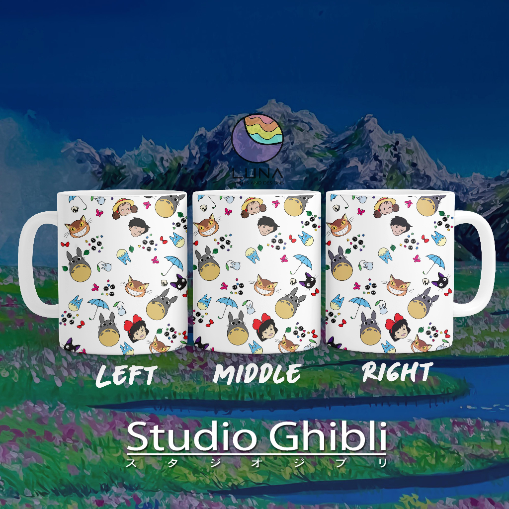 Studio Ghibli - Anime Mug Collection - The Luna Merch | Shopee Philippines