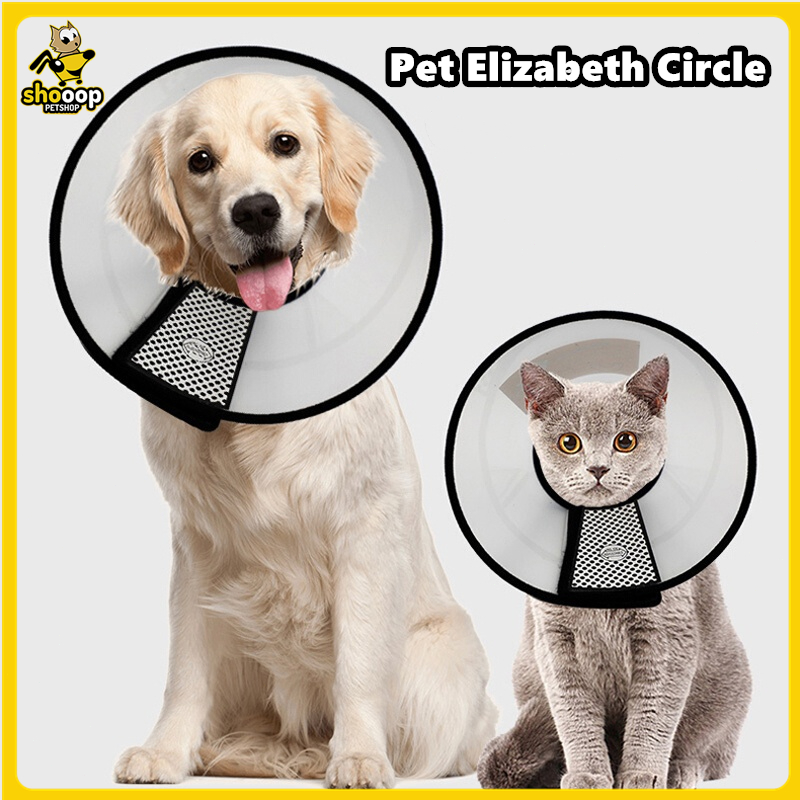 Pet protective collar Dog Elizabeth collar Dog Recovery Collar Dog Cat ...