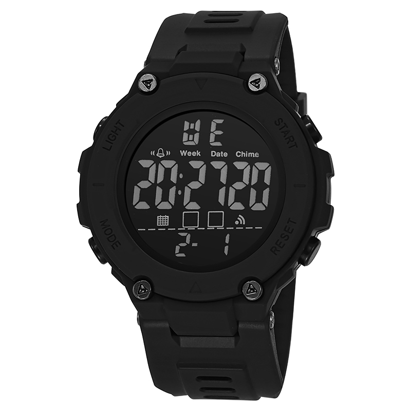 Men's LED Waterproof Sports Watch Fashion Leather Watches | Shopee ...