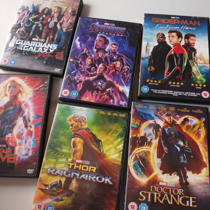 Marvel DC Disney DVD Movie Collection | Shopee Philippines