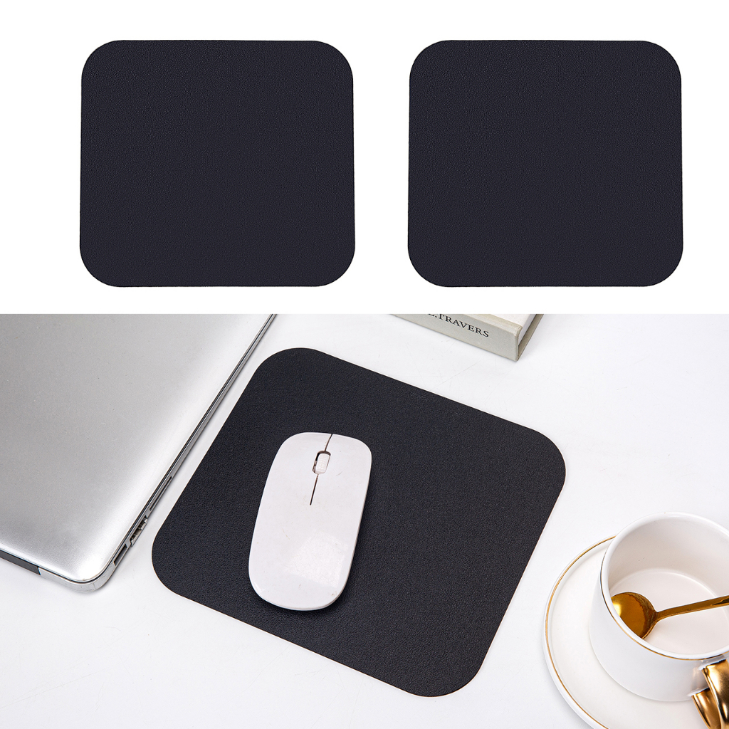 Two Tone Mouse Pad Leather Mouse Pad Double Sided Mouse Pad Large Mouse ...