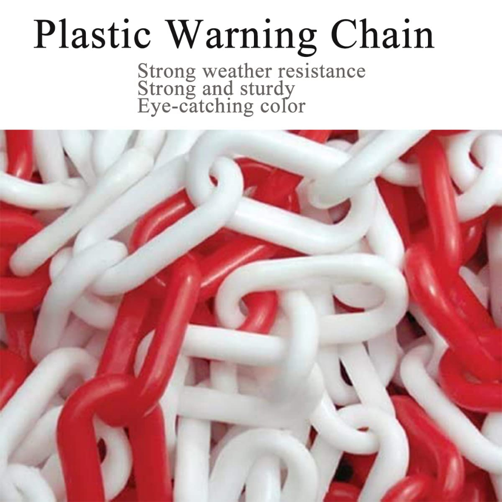 25 Meter Plastic Warning Barrier Chain Safety Chain Road Traffic Crowd ...