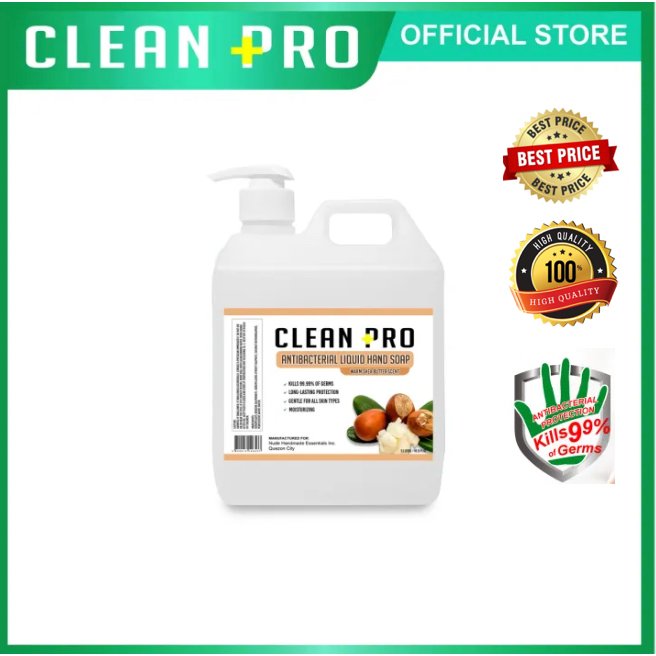 BEST PRICE Clean Pro Hand Soap Warm Shea Butter 1 Liter | Shopee ...