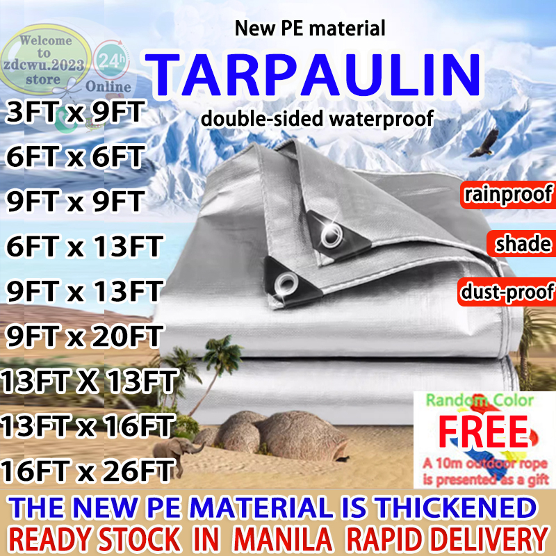 Tarpaulin Rain Cover UV Protection Trapal waterproof makapal lona tolda ...