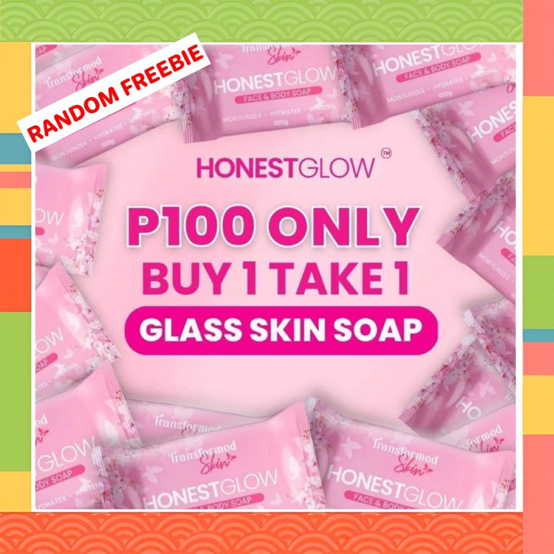 HONEST GLOW GLASS SKIN SOAP 125g (BUY 1 TAKE 1) | Shopee Philippines