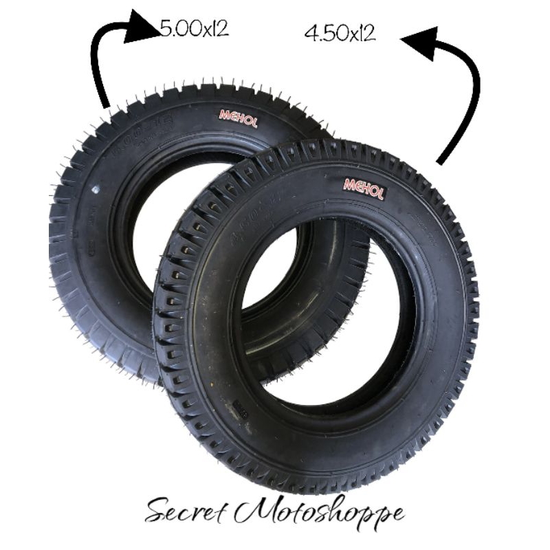 Chariot Tire with Tube 500x12/450x12 Mehol | Shopee Philippines