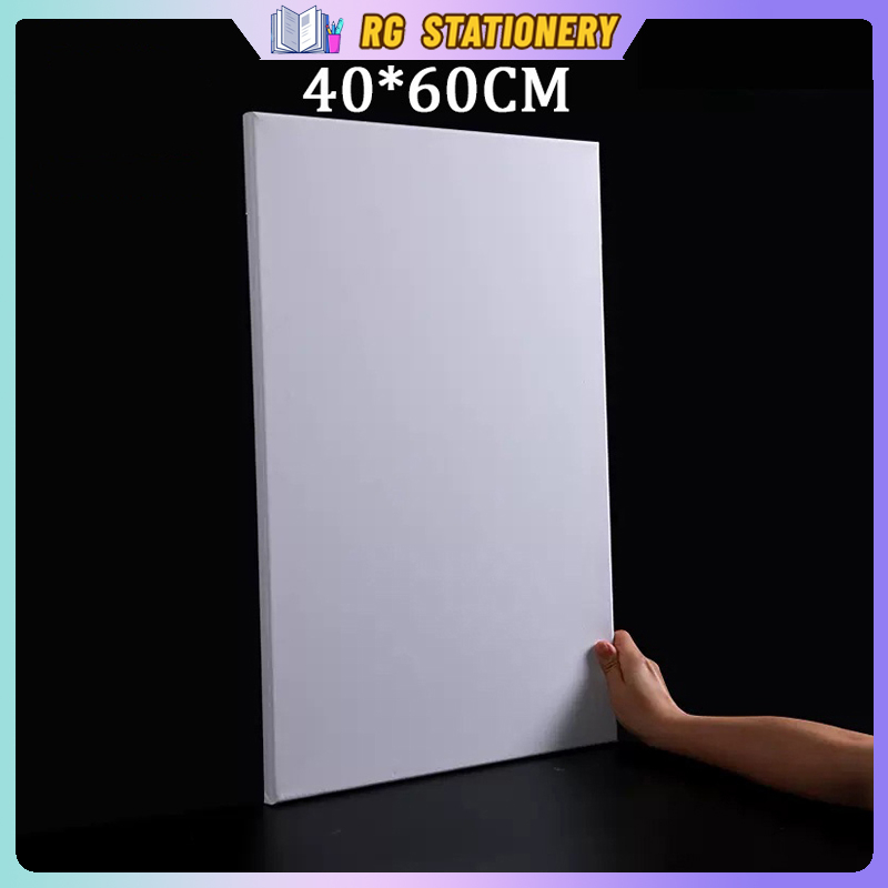【BIG SIZE】 Canvas Board Painting Plain with Wooden Frame W22 | Shopee ...