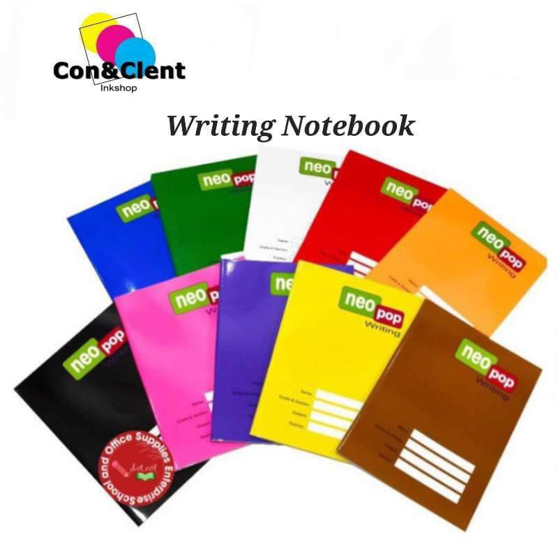NOTEBOOK RAMDOM BRAND ASSORTED COLOR 80LEAVES (10/pack) | Shopee Philippines