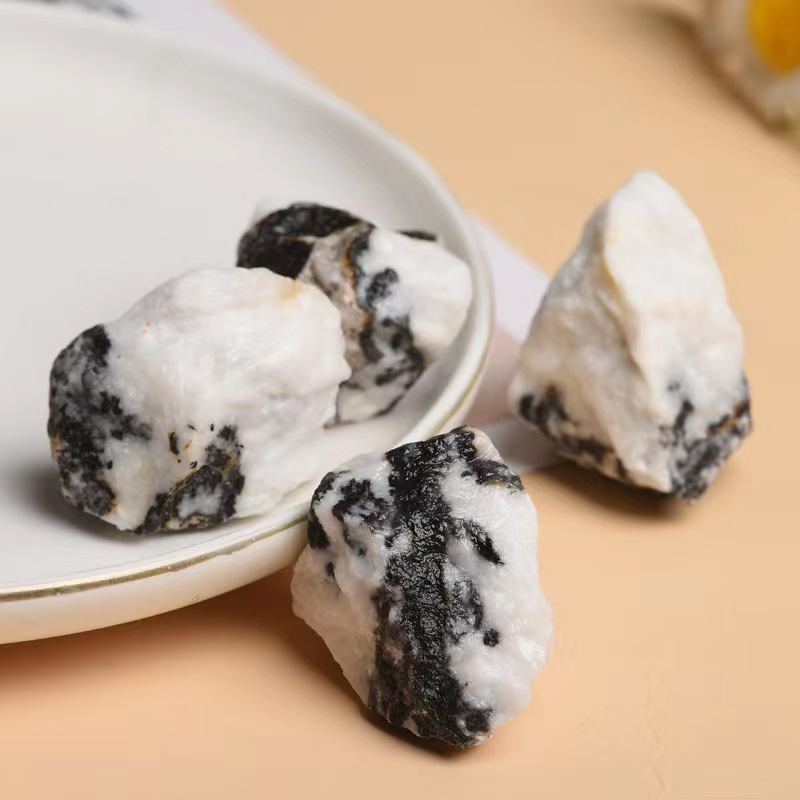 moonstone raw tumbled stone white color good luck fengshui charms stone ...