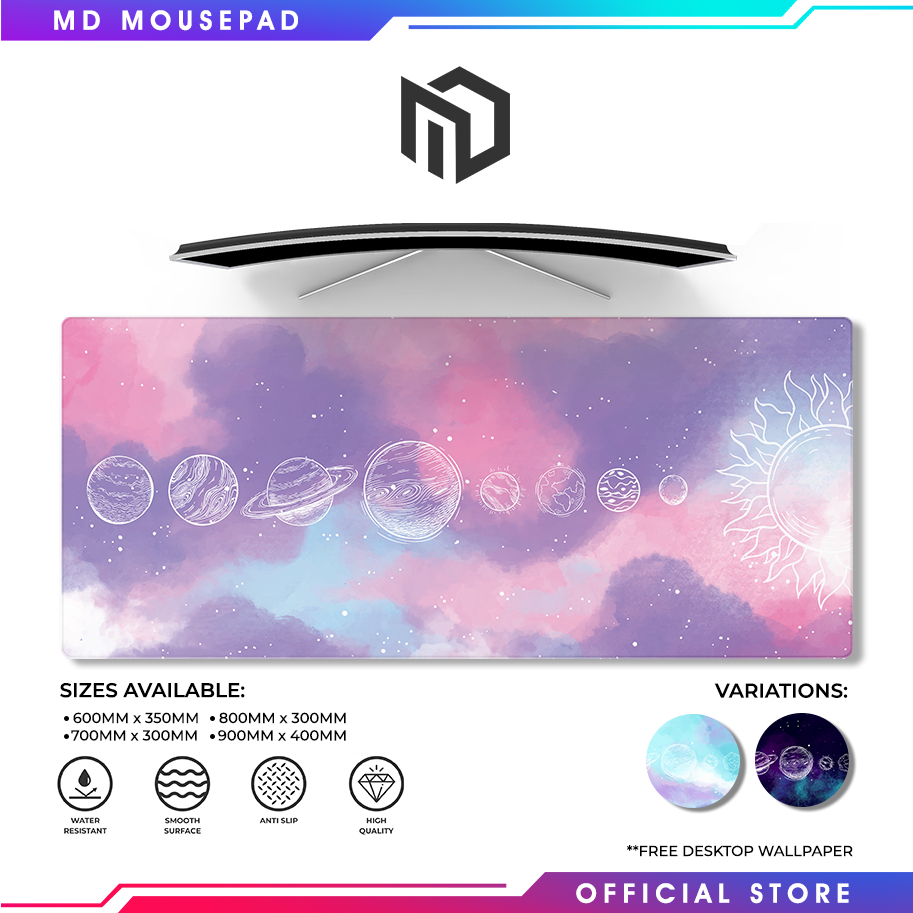 MD Mousepad | Nicus Rays | Extended Large Gaming Mouse pad Deskmat ...