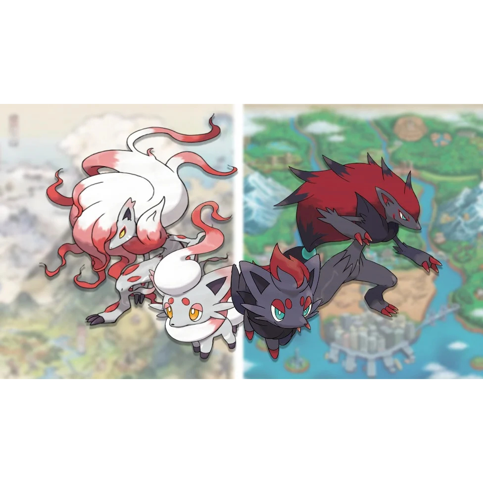 Zorua & Zoroark (Hisuan Form) Pokemon Cards TCG ( 5th Gen Pokemon ...