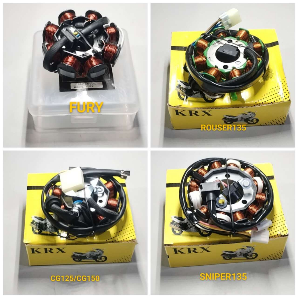 [JMC] MOTORCYCLE STATOR COIL FOR CG125/CG150/ROUSER135/FURY/SNIPER135 ...