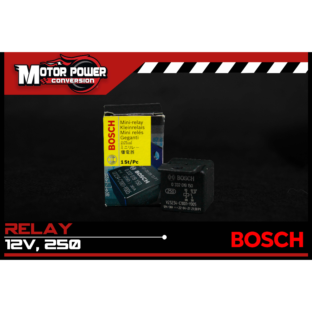 Orig BOSCH horn relay | Shopee Philippines
