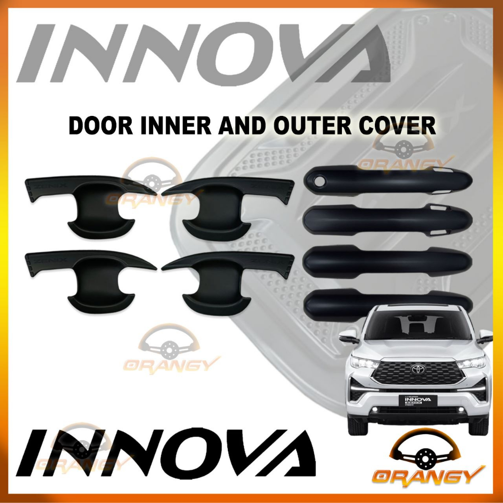 Toyota Innova ZENIX 2023 to 2024 Door Bowl and Door Handle Garnish ...
