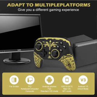 Ipega S08 Wireless Gamepad Gaming Controller for P4, P3 Switch PC and ...