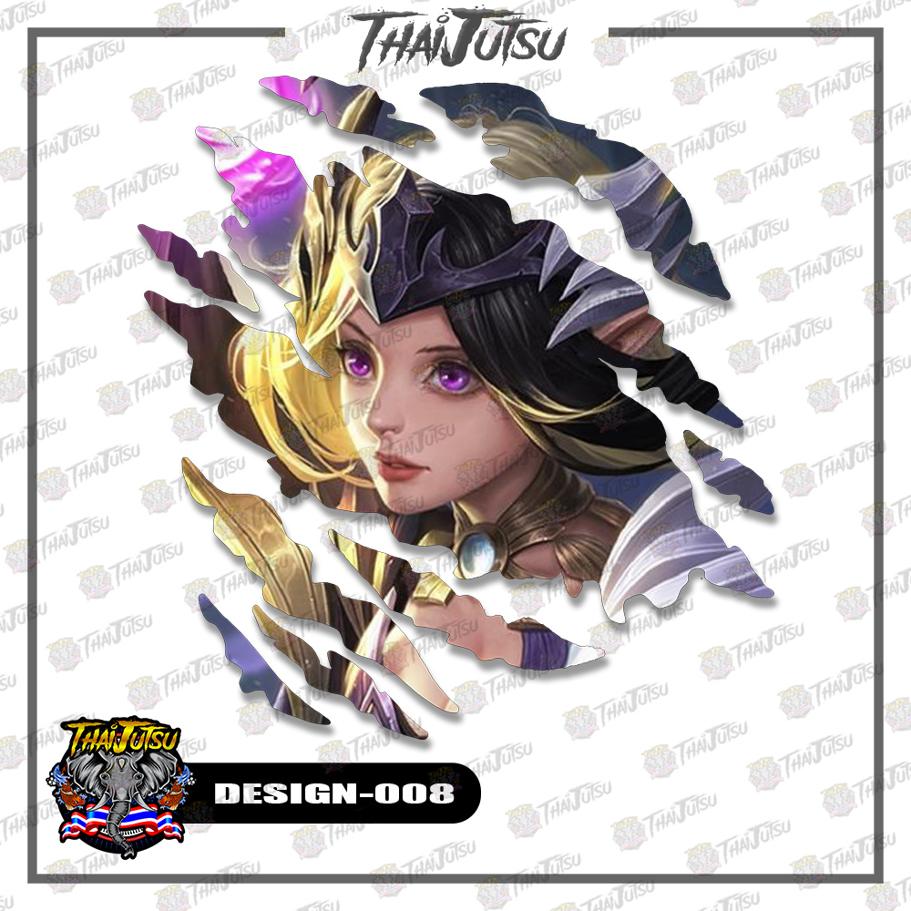 ML | ANIME SCRATCH STICKER【ThaijutsuStickers】 | Shopee Philippines