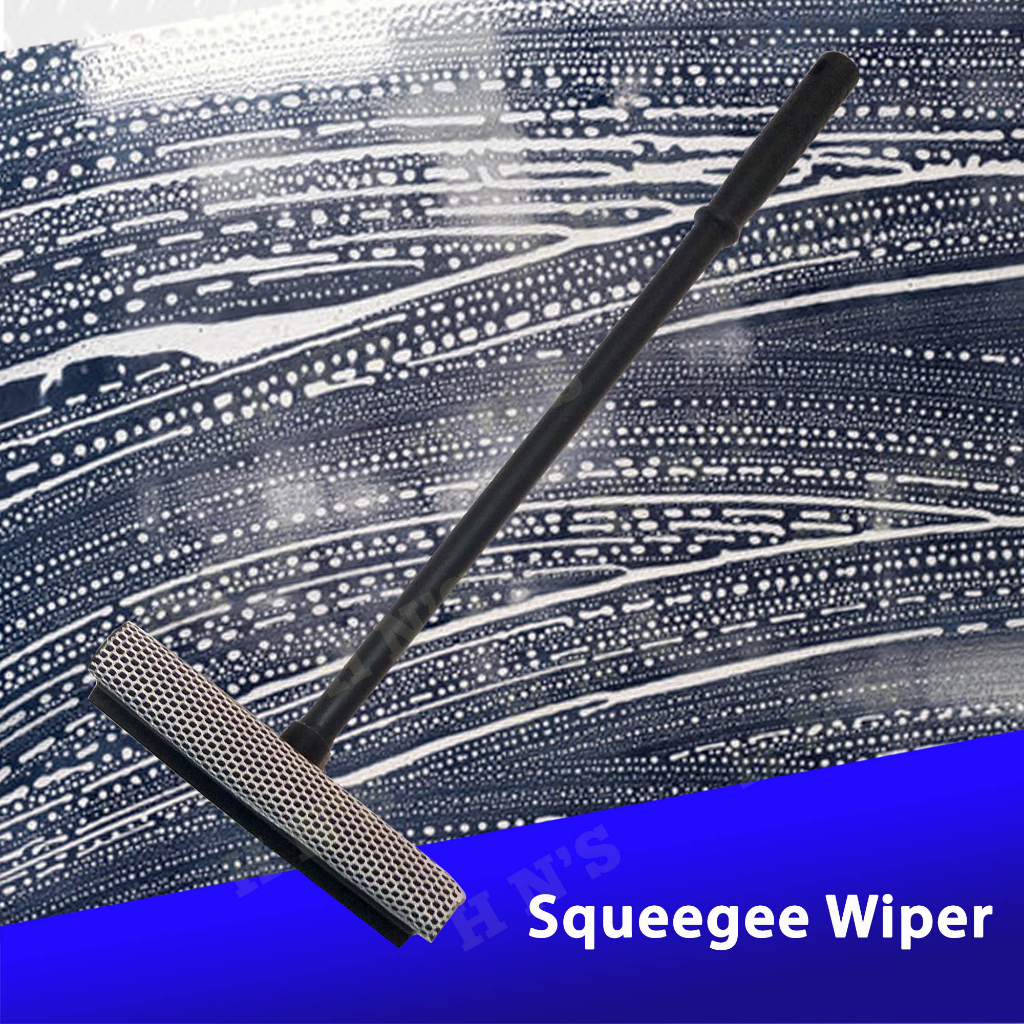 Wiper Car Glass and Home Window Handle Wiper Cleaner with Squeege Wiper ...