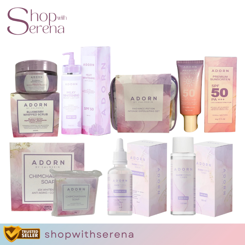 ADORN Blueberry Bleaching Whipped Scrub 250ml, Chimchaghan Soap 75g ...