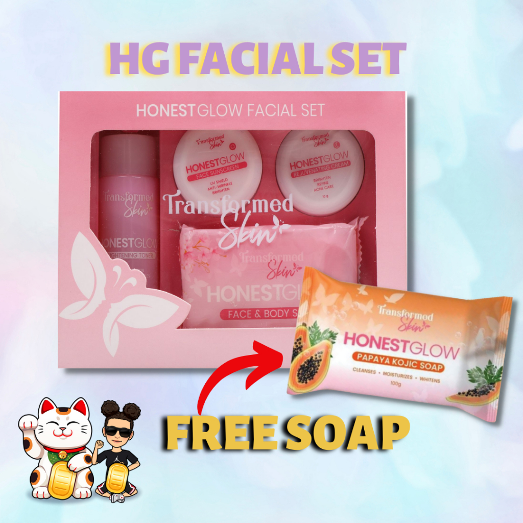 Honest Glow Facial Set Transformed Skin Set by: Dave Villanueva ...