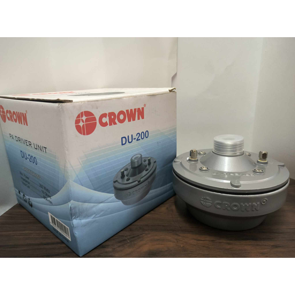 CROWN DU-200 DRIVER UNIT ORIGINAL 200 WATTS | Shopee Philippines