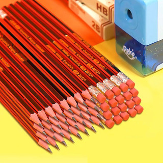30Pcs HB Pencil Log Lead-Free Non-Toxic Standard Writing With Eraser ...