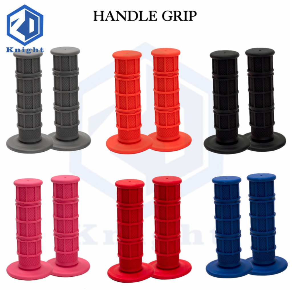 Knight Motorcycle Universal Soft Rubber 7/8" 22mm Rubber Handle Grip ...