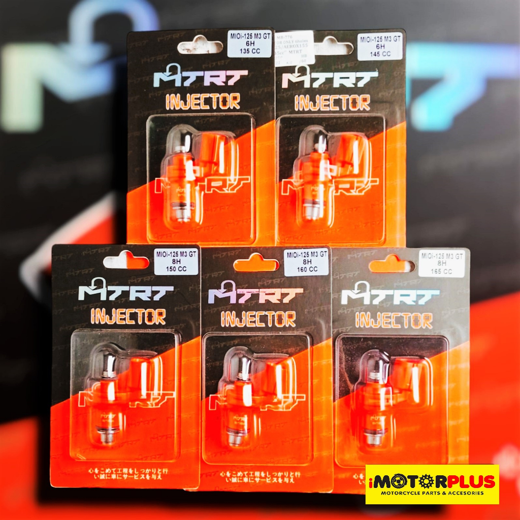 MTRT INJECTOR 6 HOLES/8 HOLES for MIO i125/Aerox 155 125cc/135cc/140cc ...