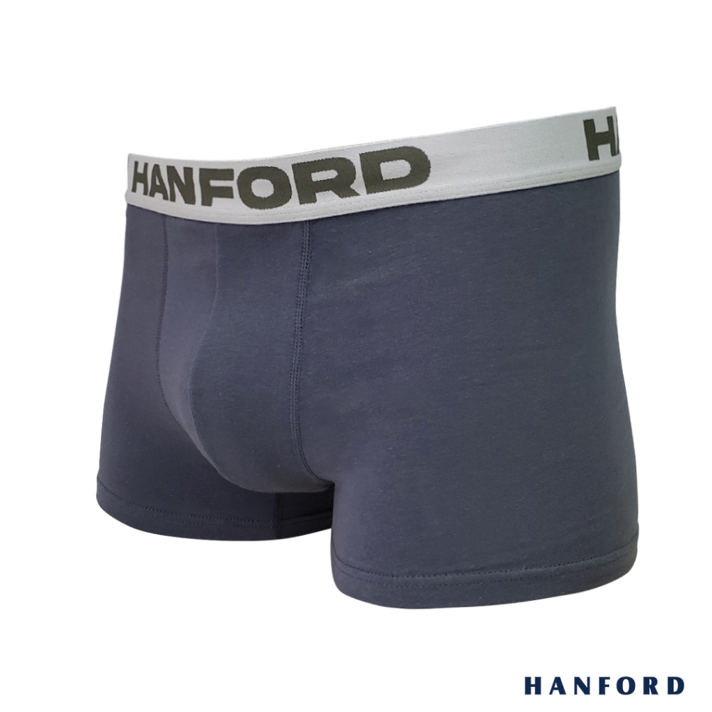 Hanford Men Cotton w/ Spandex Boxer Briefs Core - Assorted Colors (3in1 ...