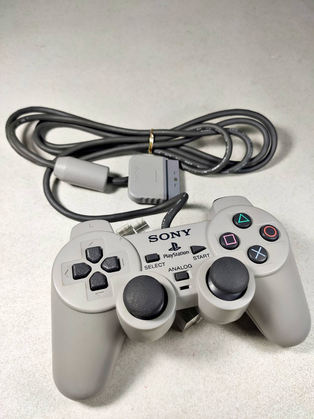 PS1 PLAYSTATION DUALSHOCK ANALOG CONTROLLER SCPH-1200 | Shopee Philippines