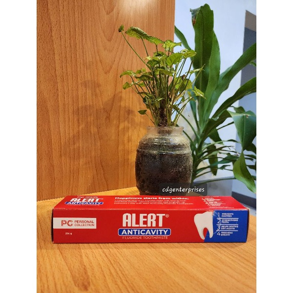 PC ALERT ANTICAVITY FLOURIDE TOOTHPASTE 214g | Shopee Philippines