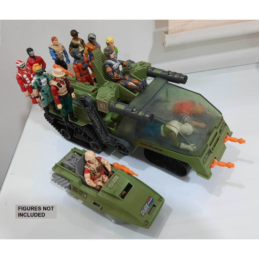 BIG! Vintage GIJoe GI Joe vehicle HAVOC Heavy Articulated Vehicle ...