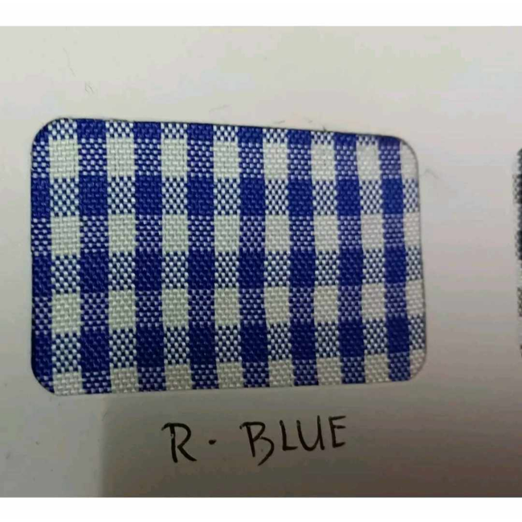 Checkered Two-Color Oxford Fabric For Uniform, etc., 58" - 60" width ...
