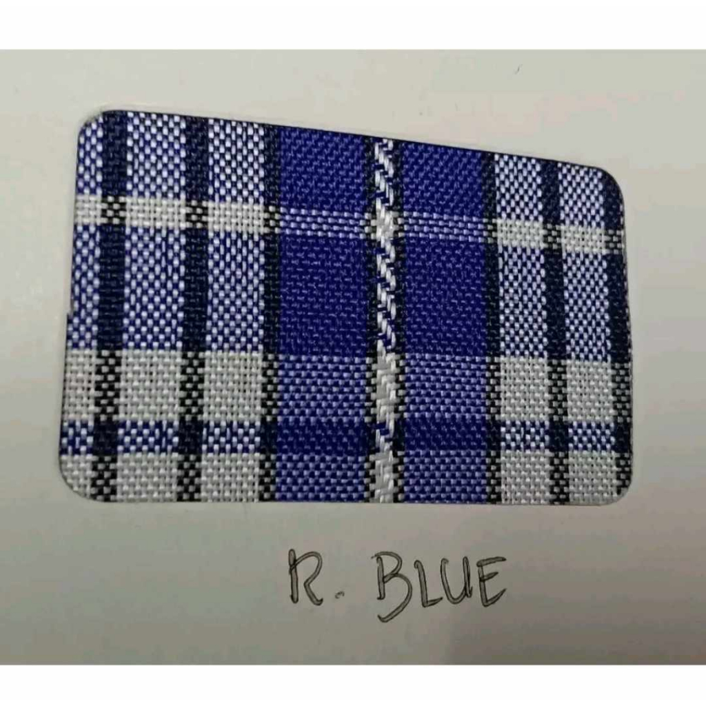 Checkered Two-Color Oxford Fabric For Uniform, etc., 58" - 60" width ...