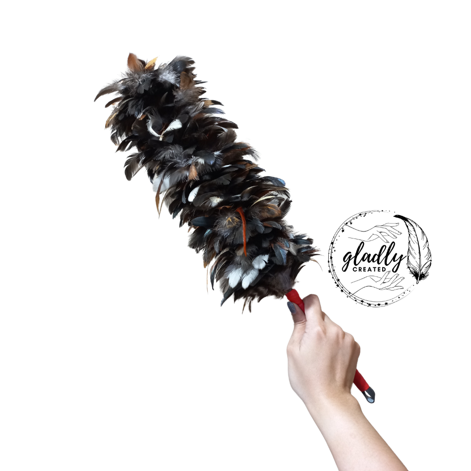 Small Feather Duster | Bilog | Real Chicken Feather | Shopee Philippines