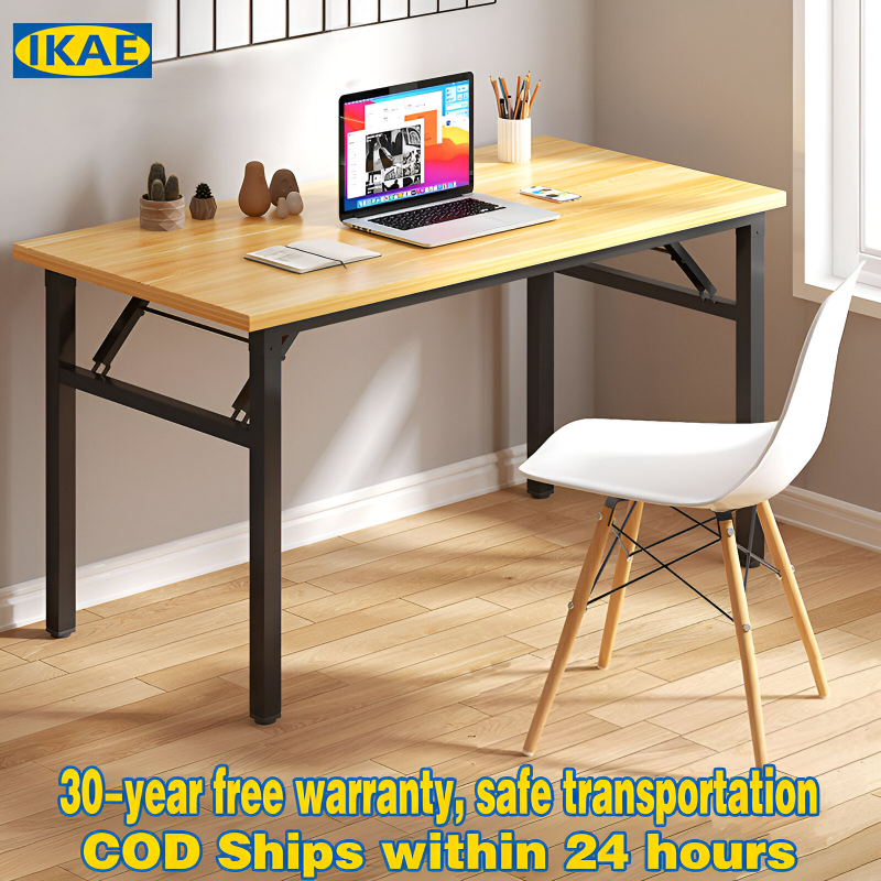 IKAE Foldable Table Lifetime Dining Computer Study Tables Home Office ...