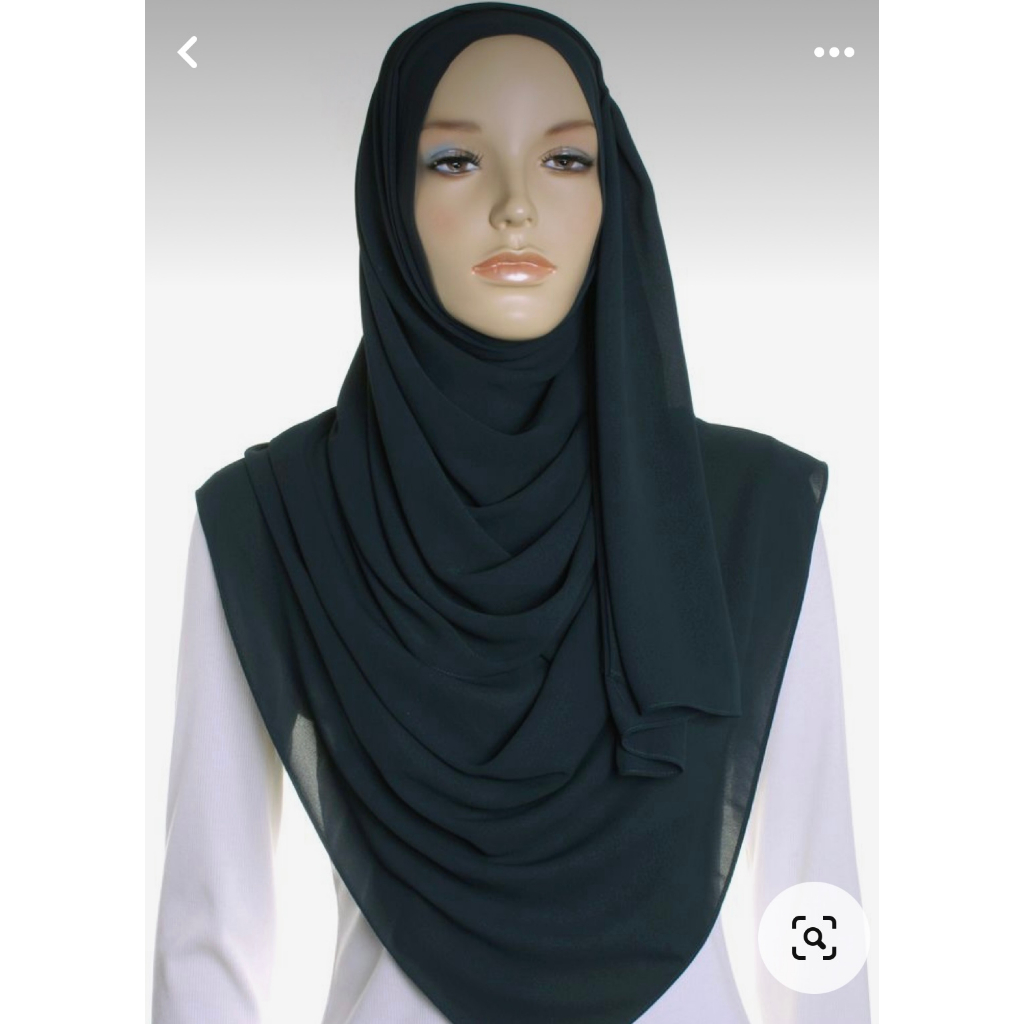 Hijab scarf A#YW016 Muslim chiffon scarf shawl women's solid color ...