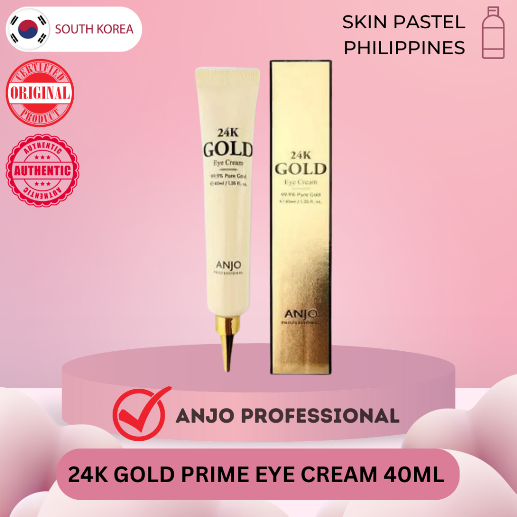 Anjo 24k Gold prime Eye Cream 99.9% Pure Gold 40ml | Shopee Philippines