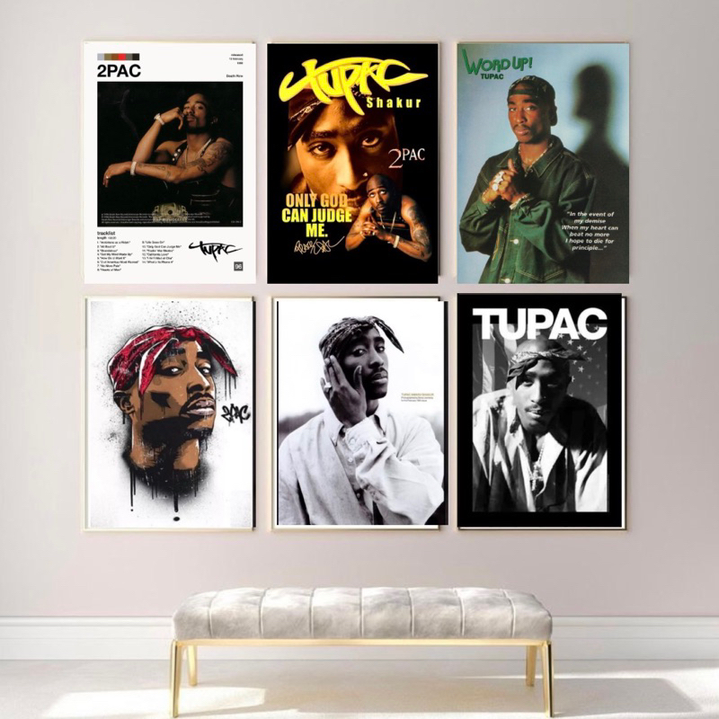 tupac rapper poster room wall decoration | Shopee Philippines
