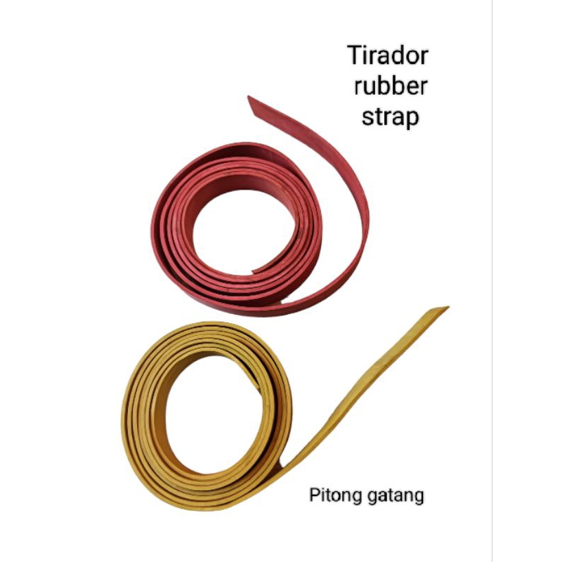 RUBBER STRAP FOR TIRADOR. RAMDOM COLOR. | Shopee Philippines