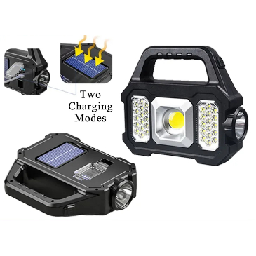 Rechargeable Emergency Light Solar Rechargeable LED Camping Light Night ...