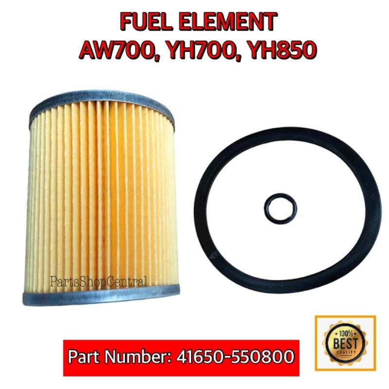 FUEL FILTER ELEMENT YANMAR HARVESTER AW70, YH700, YH850 | Shopee Philippines