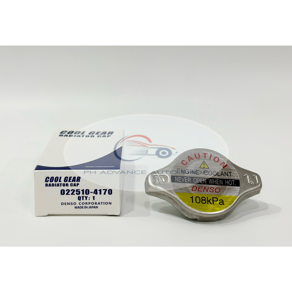 Denso Radiator Cap 022510-4170 108kpa 1.1 bar 16psi | Shopee Philippines