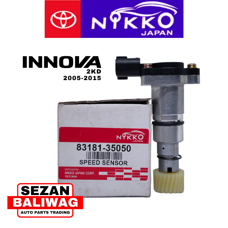 NIKKO JAPAN SPEED SENSOR TOYOTA INNOVA 83181-35050 | Shopee Philippines