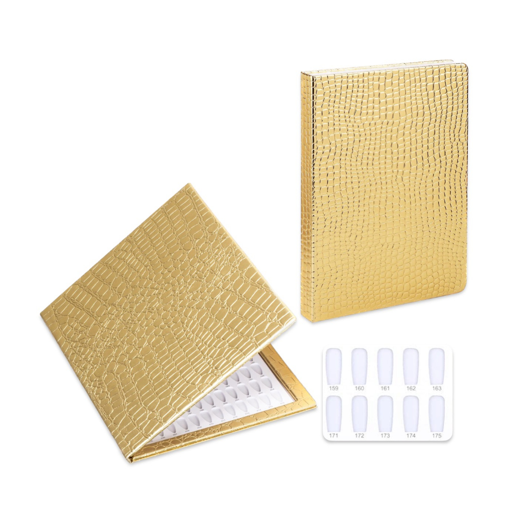 NAIL COLOR CHART DISPLAY 216 with 240 Nail Tips | Shopee Philippines